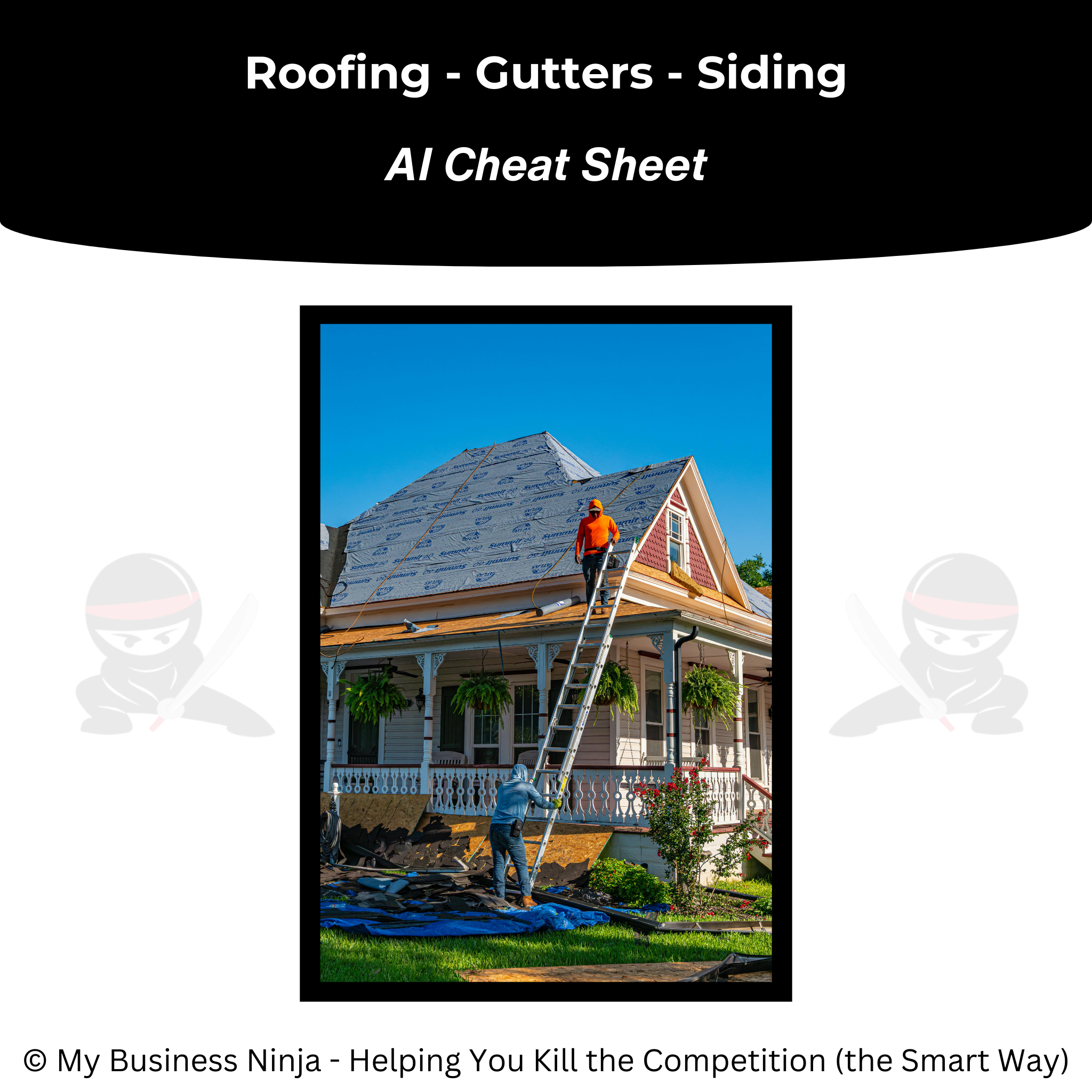 Roofing, Gutters & Siding AI Prompt Cheat Sheet | PDF Only – My ...